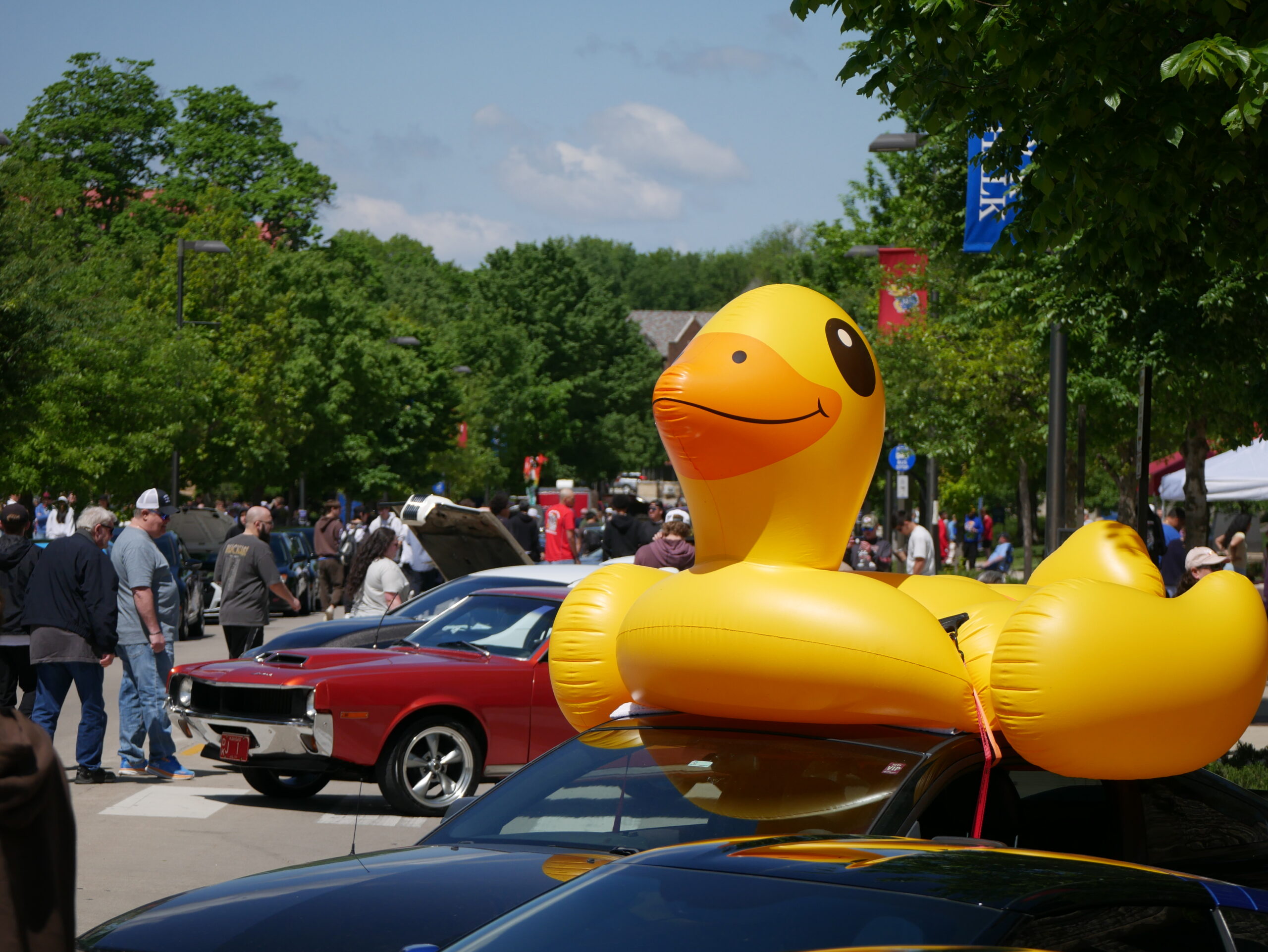 Cars, bikes, kites! A Saturday of springtime fun on the KU campus ...